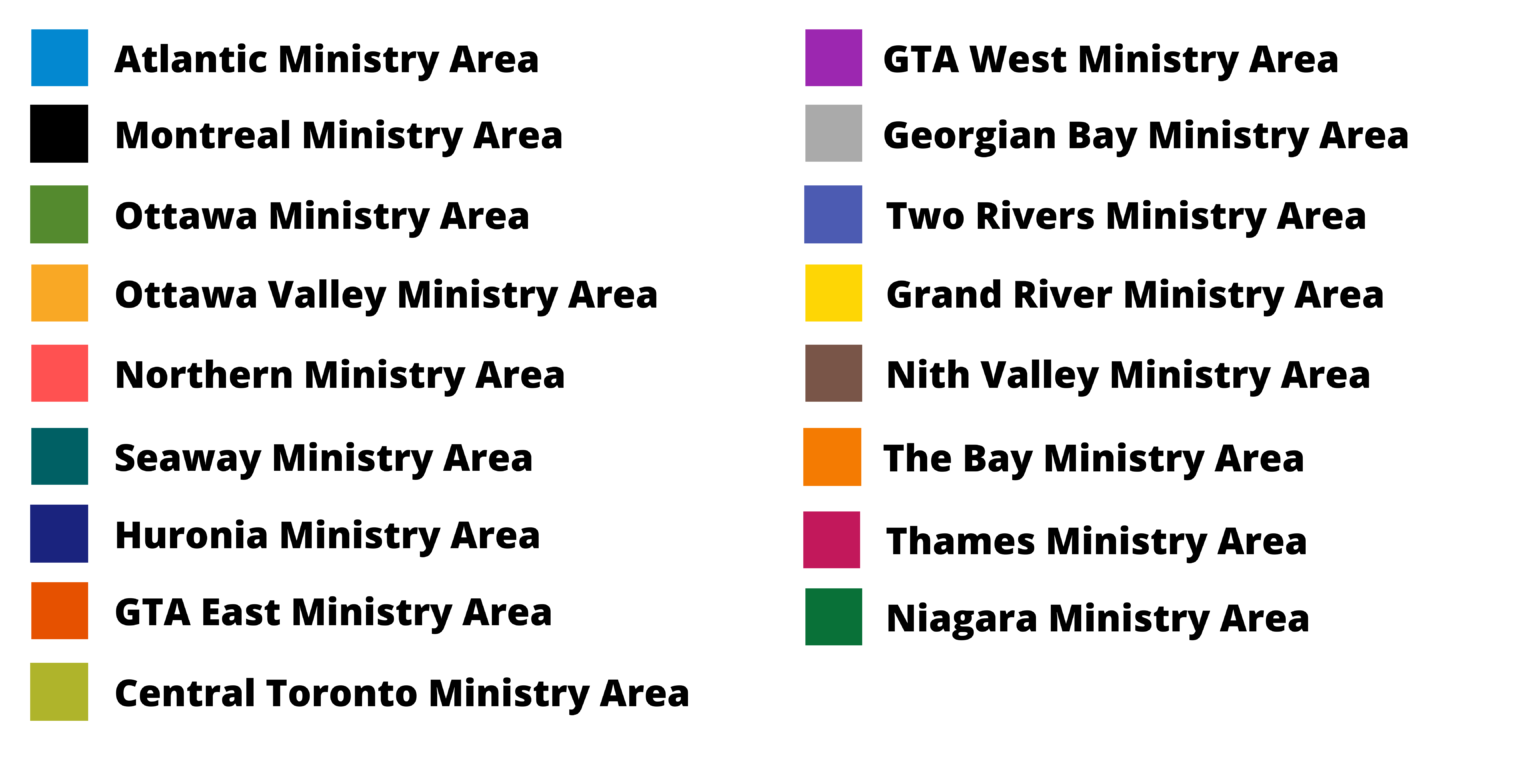 Congregations & Ministry Areas – Eastern Synod of the Evangelical ...