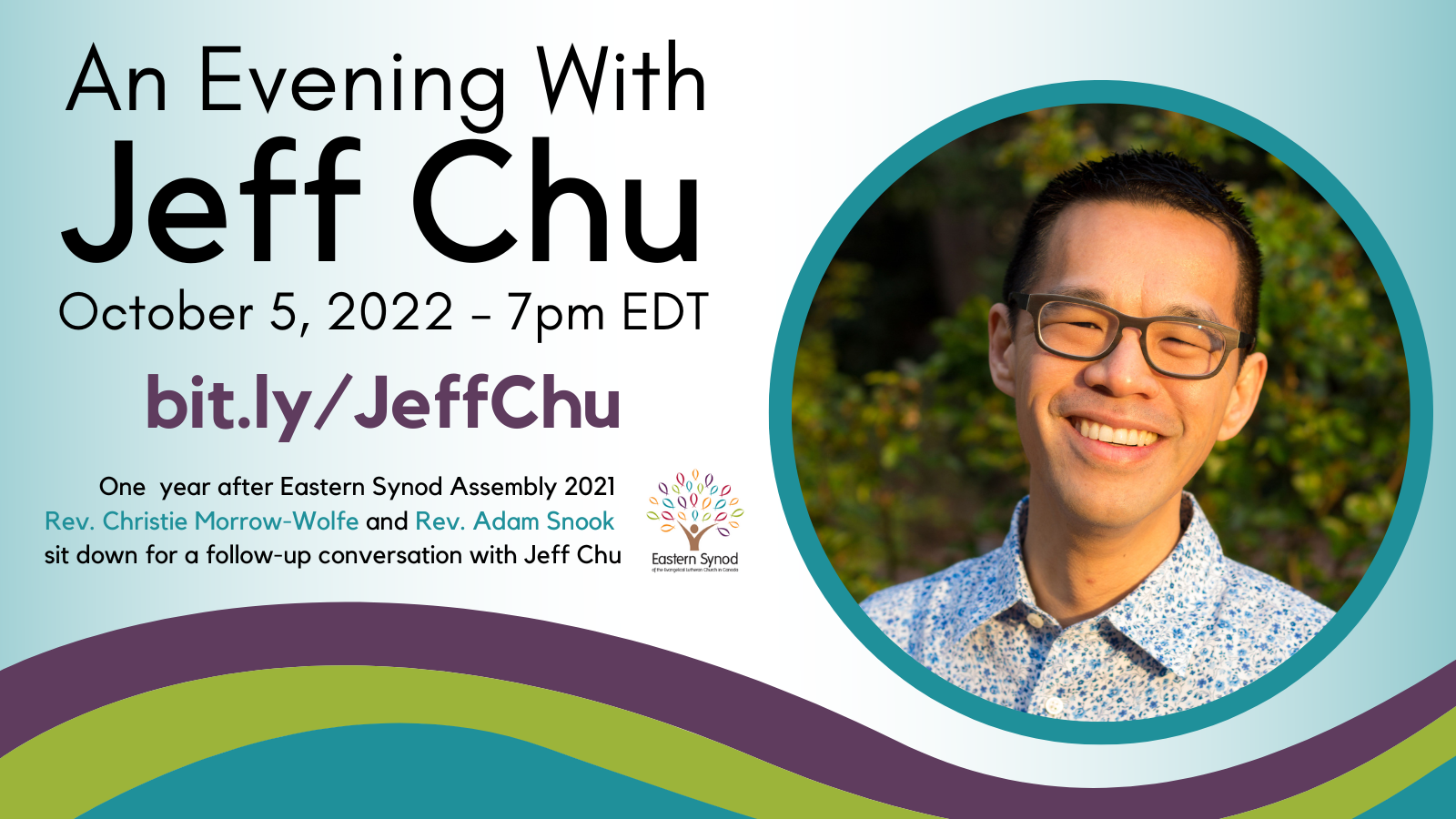 An Evening With Jeff Chu – Eastern Synod of the Evangelical Lutheran ...
